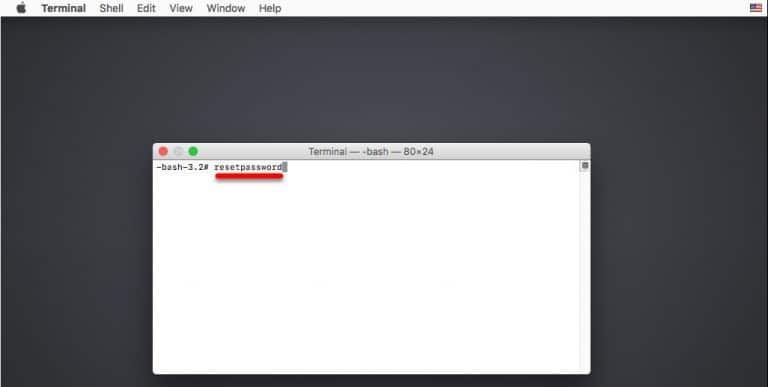 How To Reset Password In MacOS Sierra Adcod