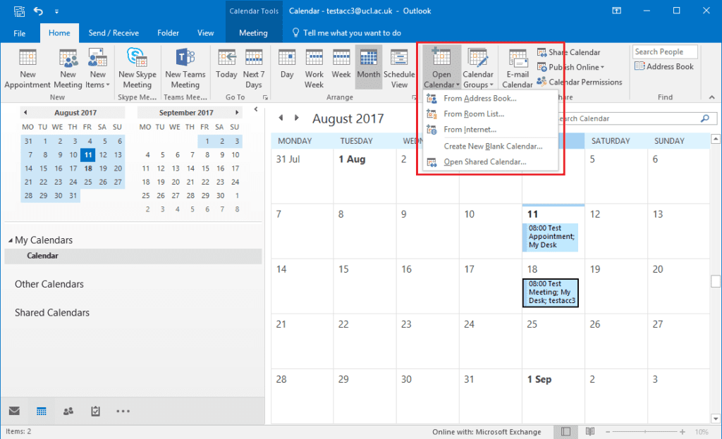 How To Create A Group Calendar In Outlook Adcod
