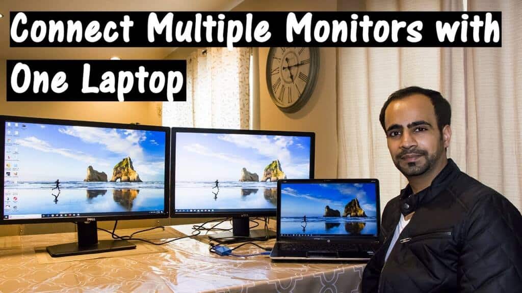 ¿Cómo conecto dos monitores a mi laptop Dell con un puerto HDMI ...