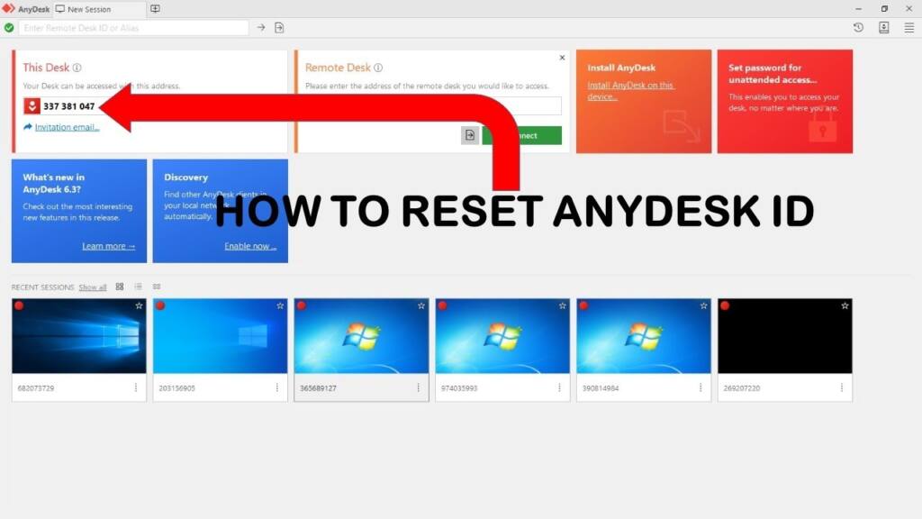 How do I reset the AnyDesk configuration file? - Adcod.com