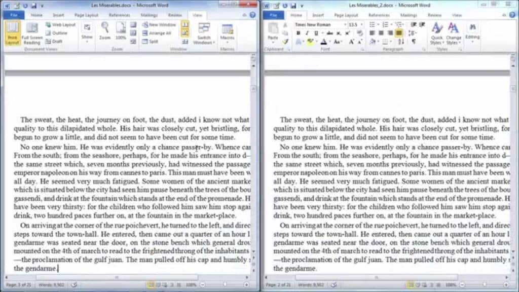 How do I view 2 documents on my screen? - Adcod.com