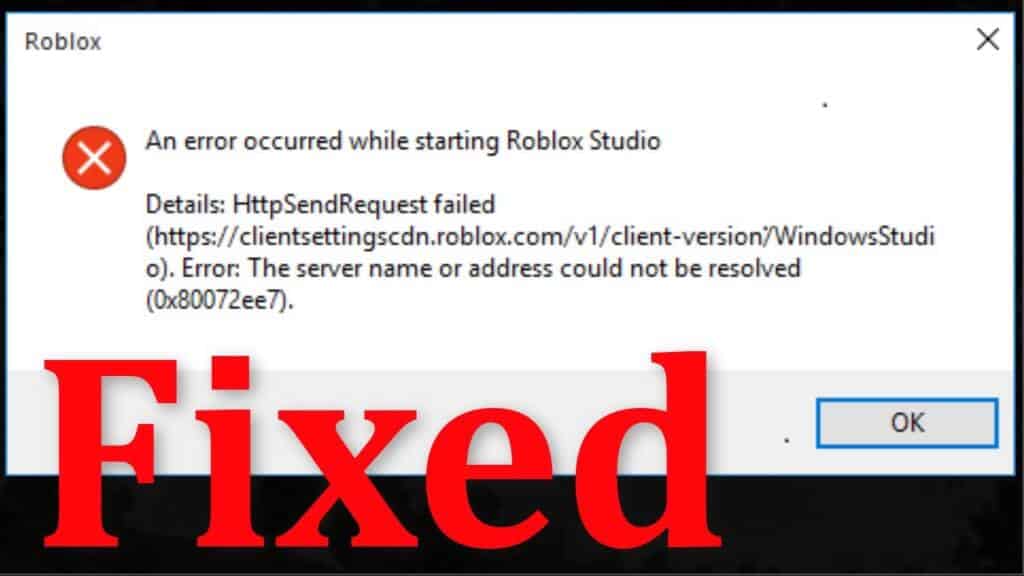 ¿cómo Reparar El Error De Roblox Ocurrió Un Error Al Iniciaremk 6749