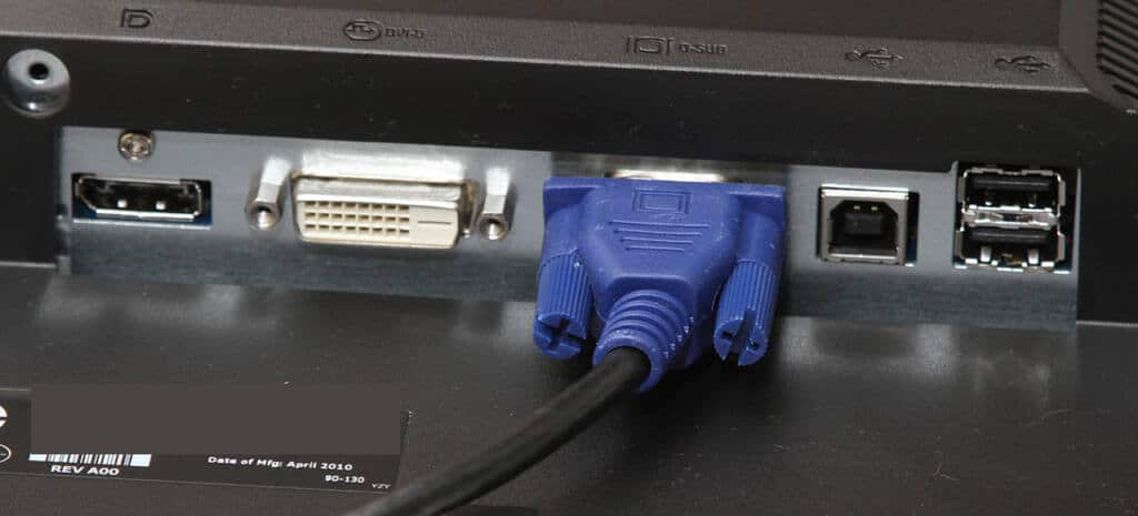 What are the ports on the back of a Dell monitor? - Adcod.com
