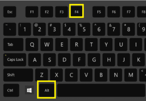 ¿Qué es Alt y F4? - Adcod.com