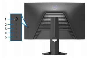 Where is Dell monitor power button? - Adcod.com
