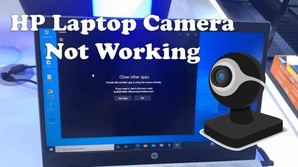 Por que a câmera não está funcionando no laptop HP? - Adcod.com
