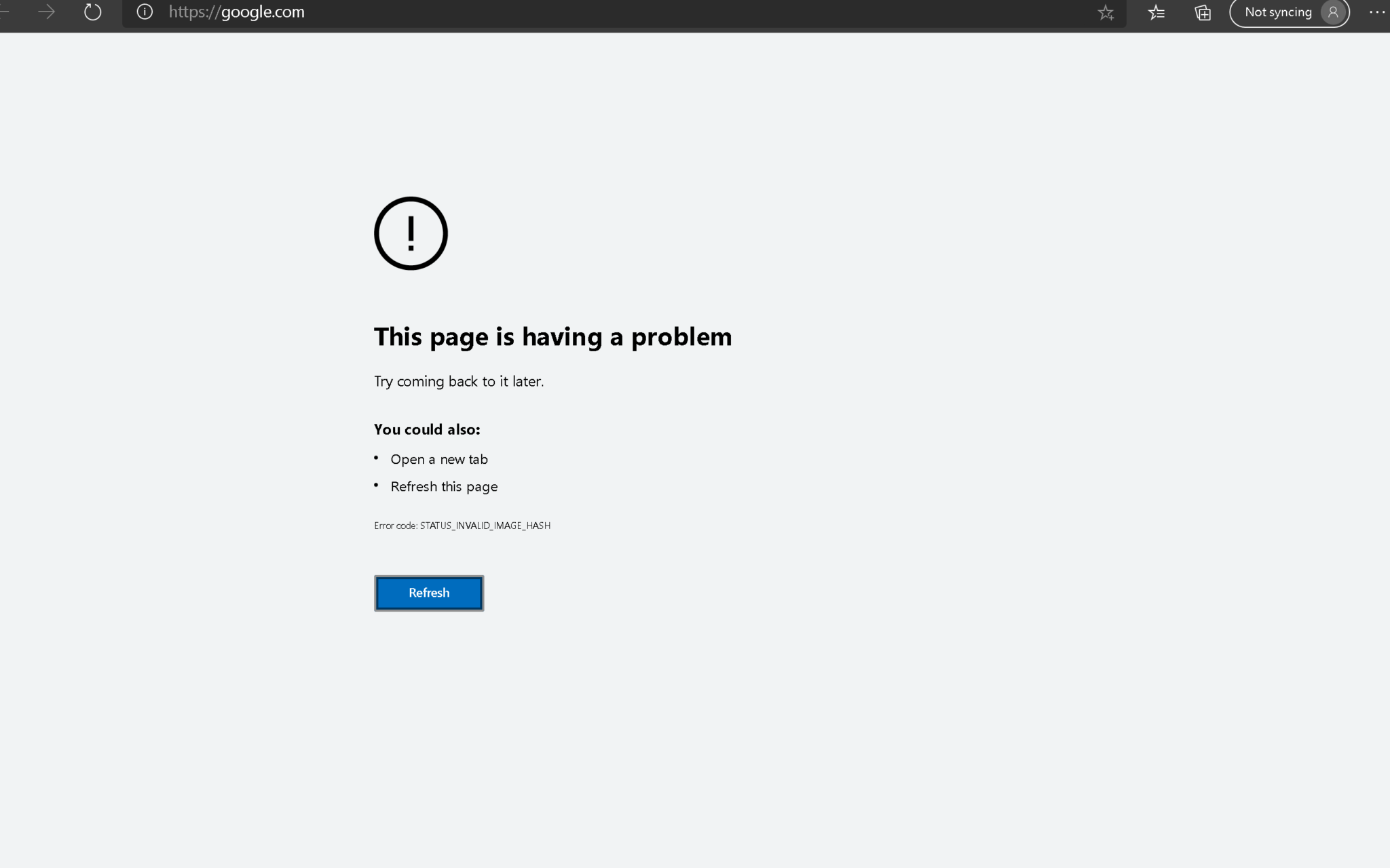 Why Does My Laptop Keep Saying Microsoft Edge Not Responding