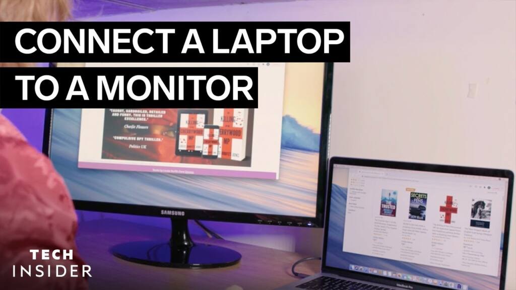 How do I move my laptop screen to a monitor? - Adcod.com